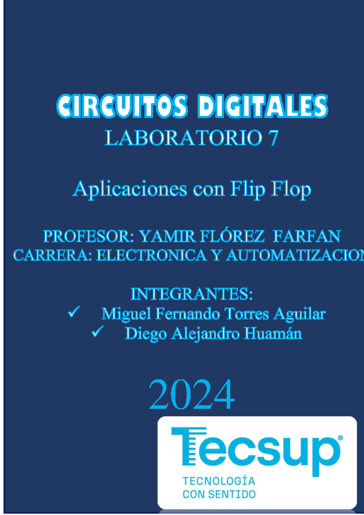 LAB 07 - Aplicaciones con Flip Flops corregido - yyyyyyyyyyyyYYyYyyyyyyyyyyyyYYyyYYYYYY - Studocu