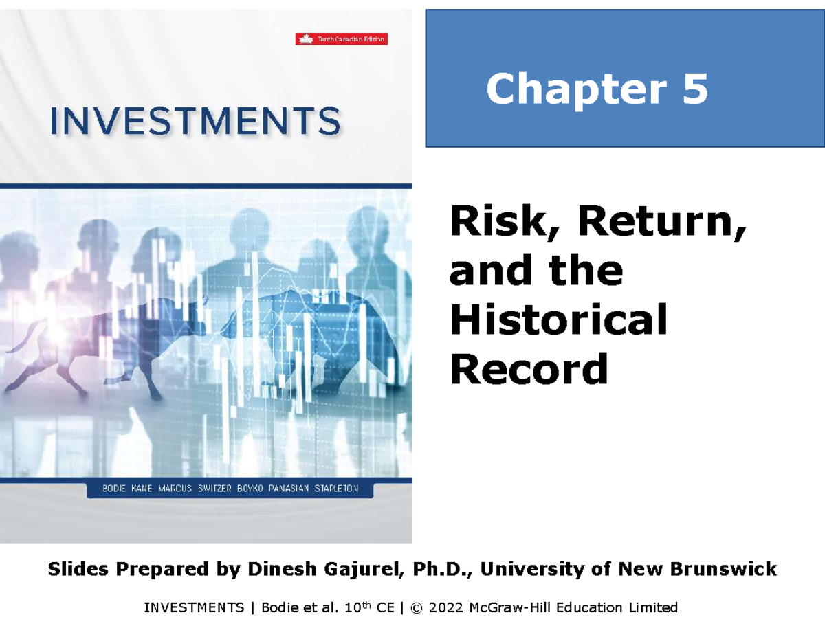 Chapter 5 - finance - INVESTMENTS | Bodie et al. 10th CE | © 2022 ...
