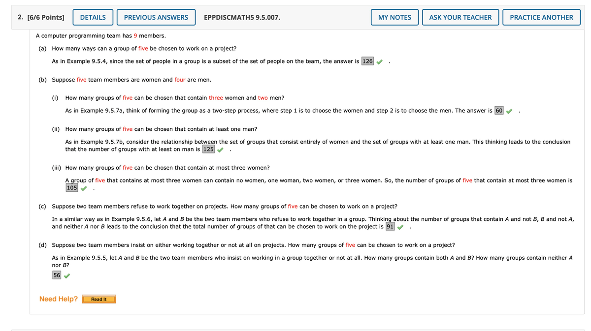 lesson 9.5 homework - MATH 2310 - Studocu