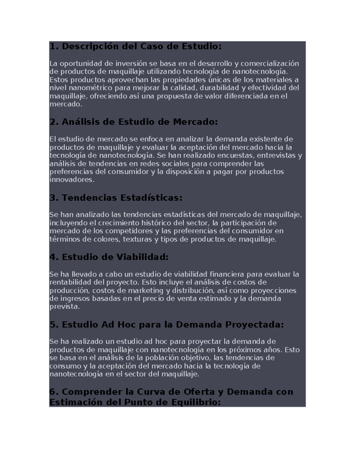 Proyecto 2da eva - fghjklñ - 1. Descripción del Caso de Estudio: La ...