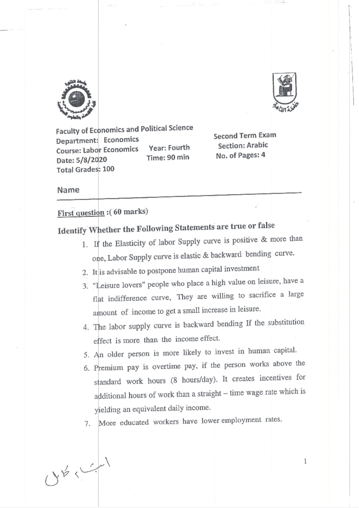 Labor Economics - Intermediate Macro Economics - Studocu