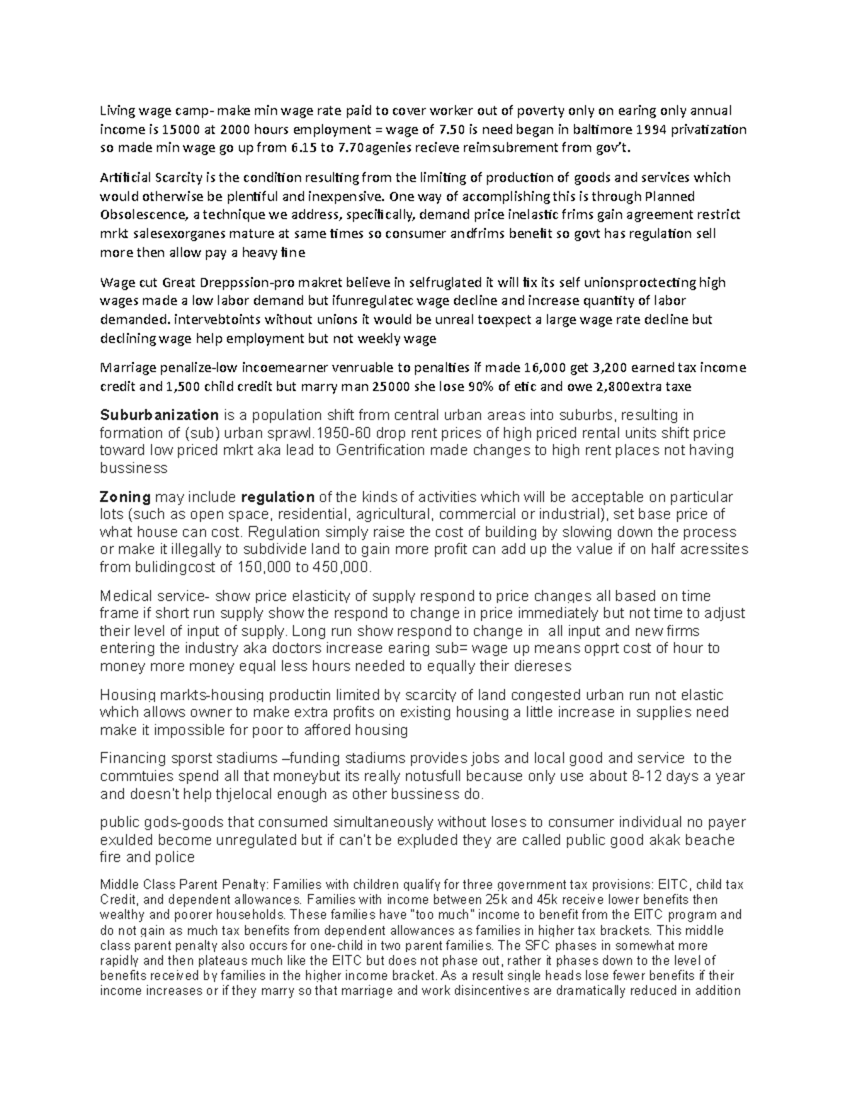 Artificial Scarcity is the condition resulting from the limiting of ...