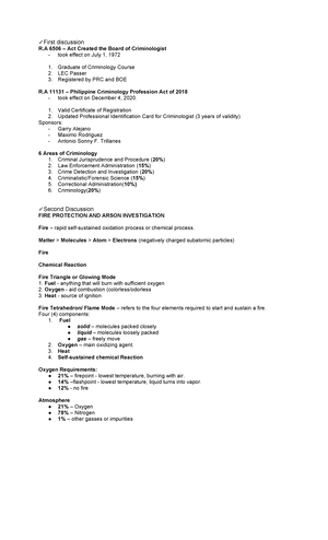 Forensic 2 prelim 1 - Personal Identification Techniques PRELIM FORENSIC 2 (PERSONAL ...