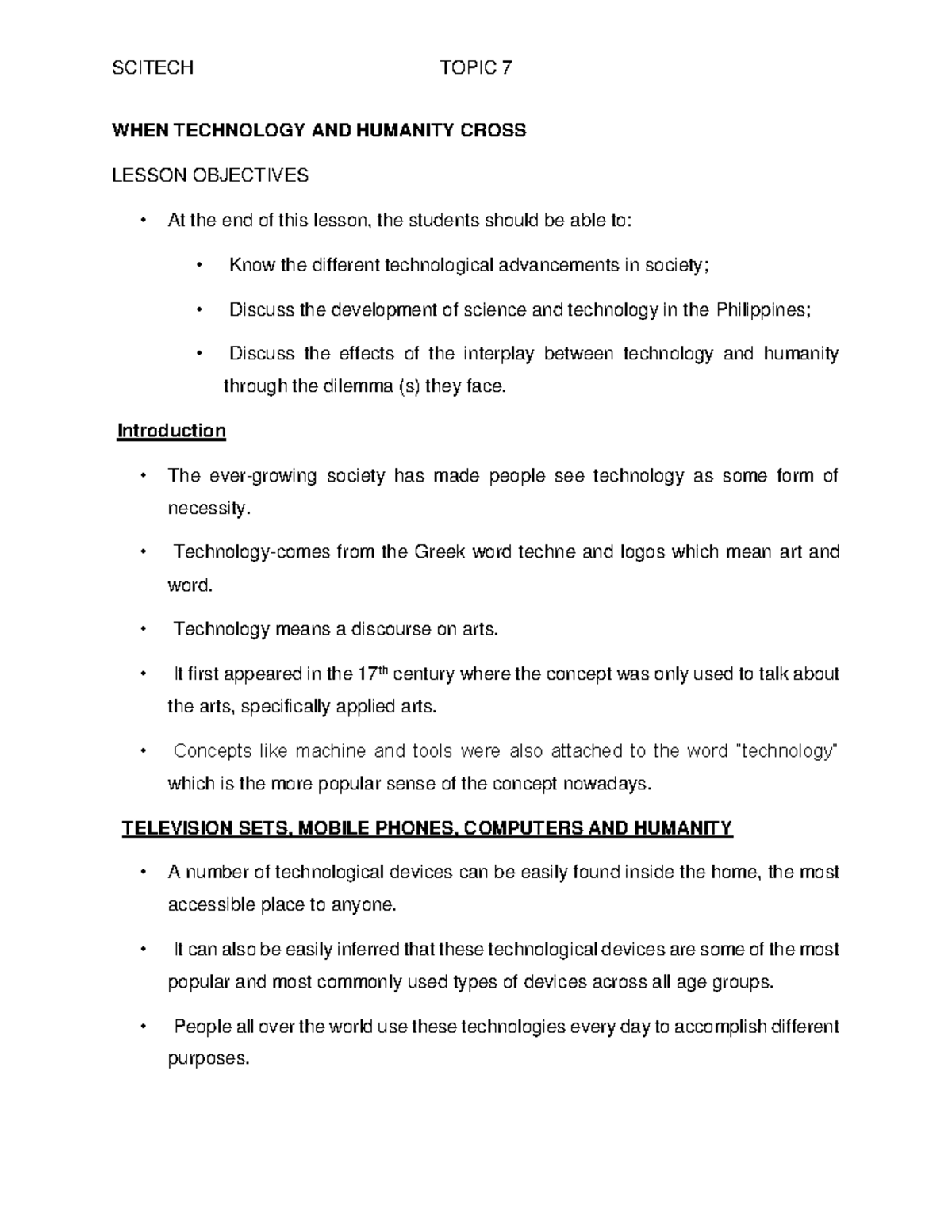 7. WHEN Technology AND Humanity Cross - WHEN TECHNOLOGY AND HUMANITY ...