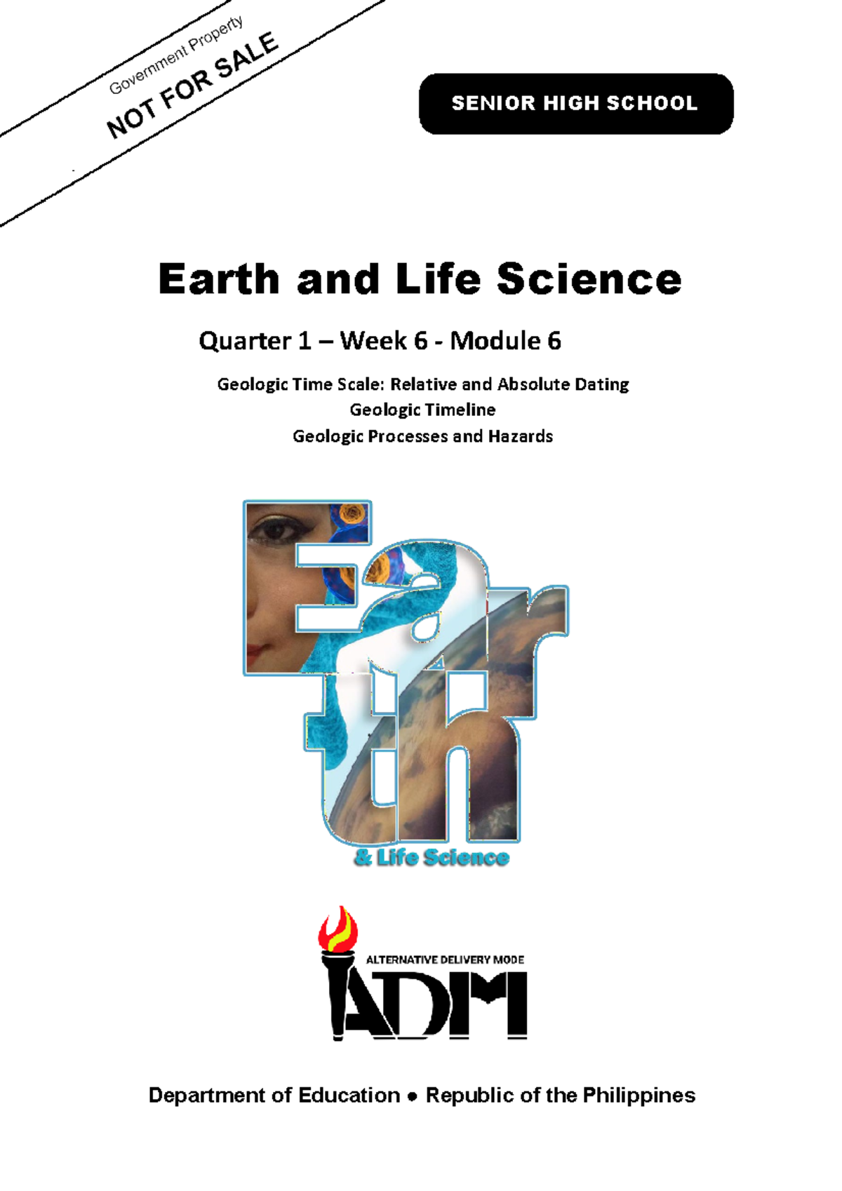 Earth & Life Science-Module 6 - The Humanities and Social Sciences ...