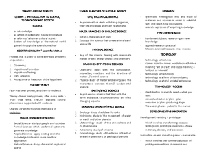 Prelim Transes QSTH 311 - PRELIM TRANSES: QSTH LESSON 1: GUESTOLOGY ...