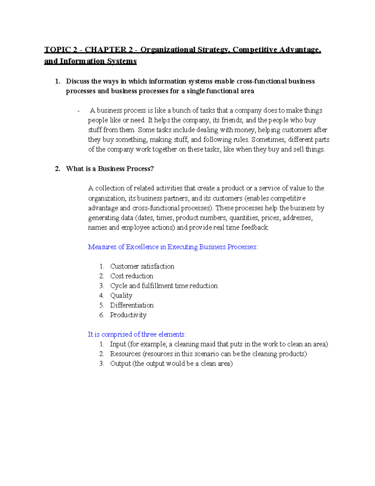 ADM 2372 Notes - Google Docs2 - TOPIC 2 - CHAPTER 2 - Organizational ...