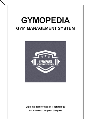 Di TEC Project - Final Project ESOFT METRO CAMPUS Shaping Lives ...