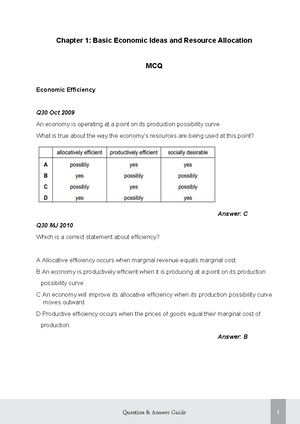 Exemplar ans 05 - economic practice question - Cambridge International ...