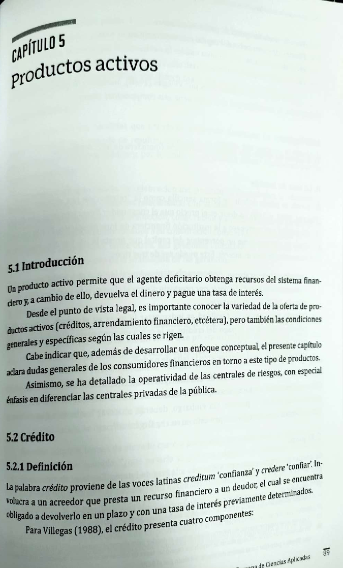 Capitulo 5. Productos activos - Derecho empresarial y financiero - Studocu