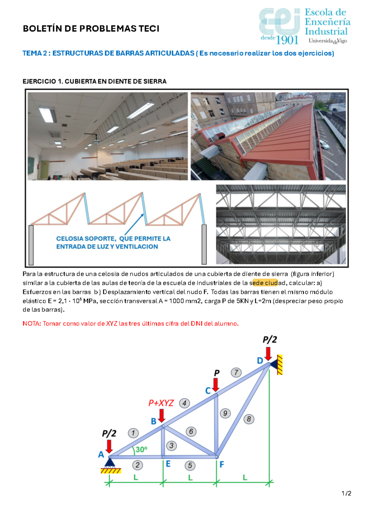 Solucion boletin E.N.Articulados TECI - BOLETÍN DE PROBLEMAS TECI 1 ...