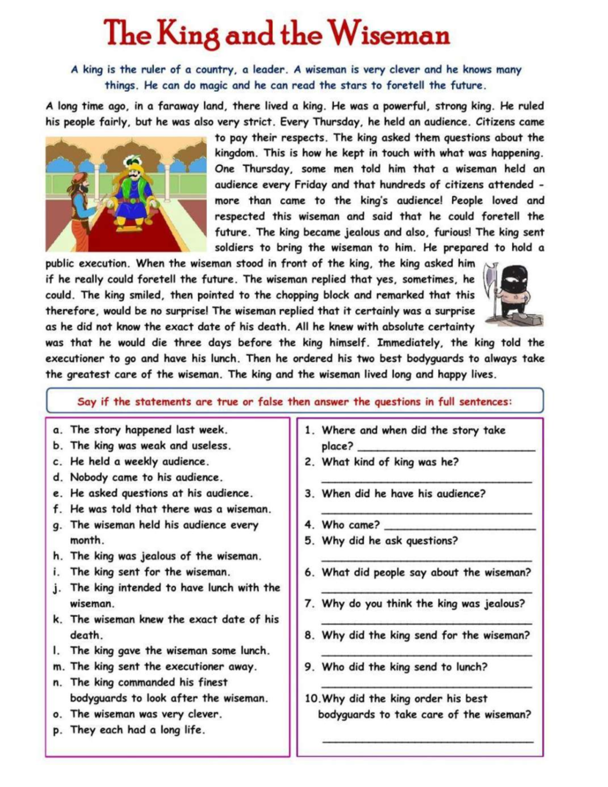 English short story - historias en ingles - ingles l - Studocu