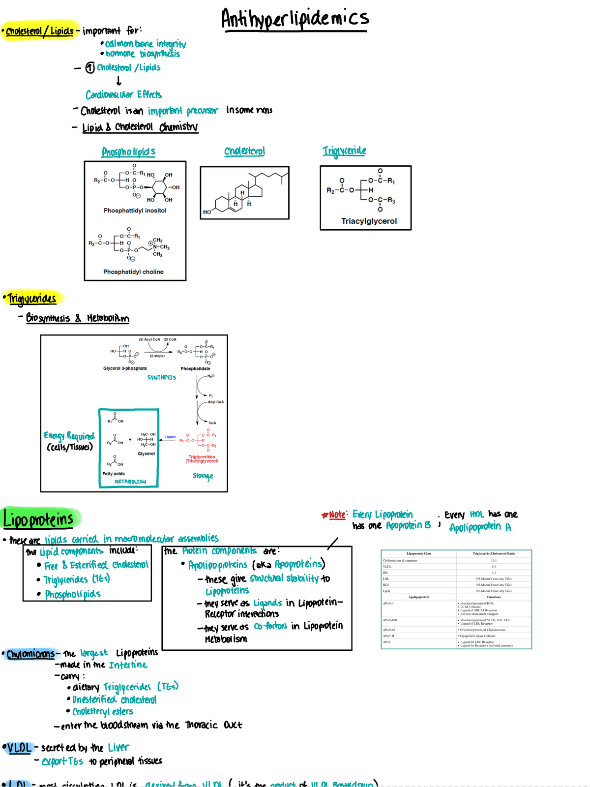 Midterm + Final Exam Review Sheet (mine) - PHM 412 - Studocu