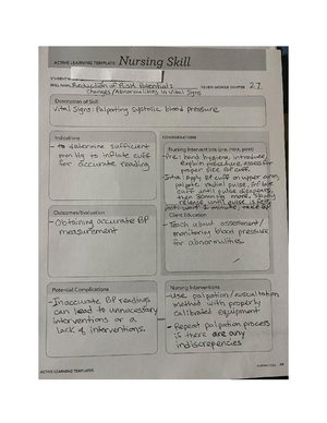 Tube feeding - ATI template - ACTIVE LEARNING TEMPLATES THERAPEUTIC ...