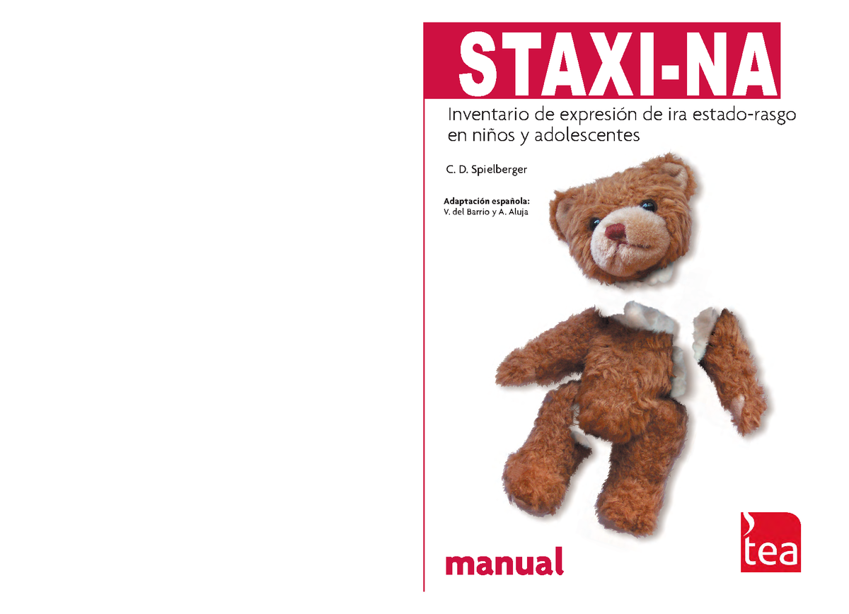 Staxi-NA extracto-web - Inventario de expresión de ira estado-rasgo en ...