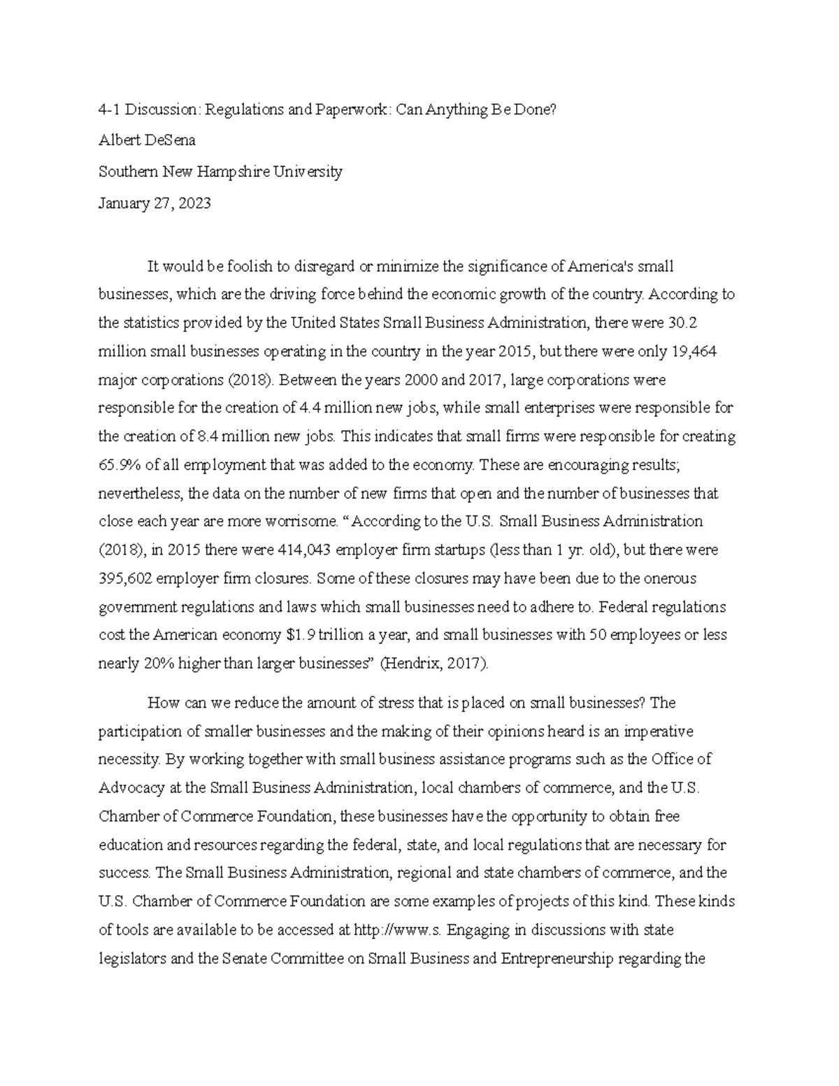 OL-317 4-1 Discussion Regulations and Paperwork Can Anything Be Done ...