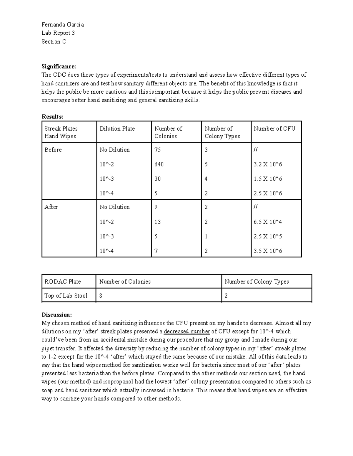 Lab Report 3 - lab 3 - Fernanda Garcia Lab Report 3 Section C ...