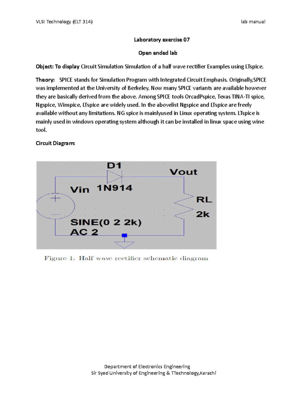 Laboratory exercise 07 - VLSI Technology (ELT 314) lab manual ...