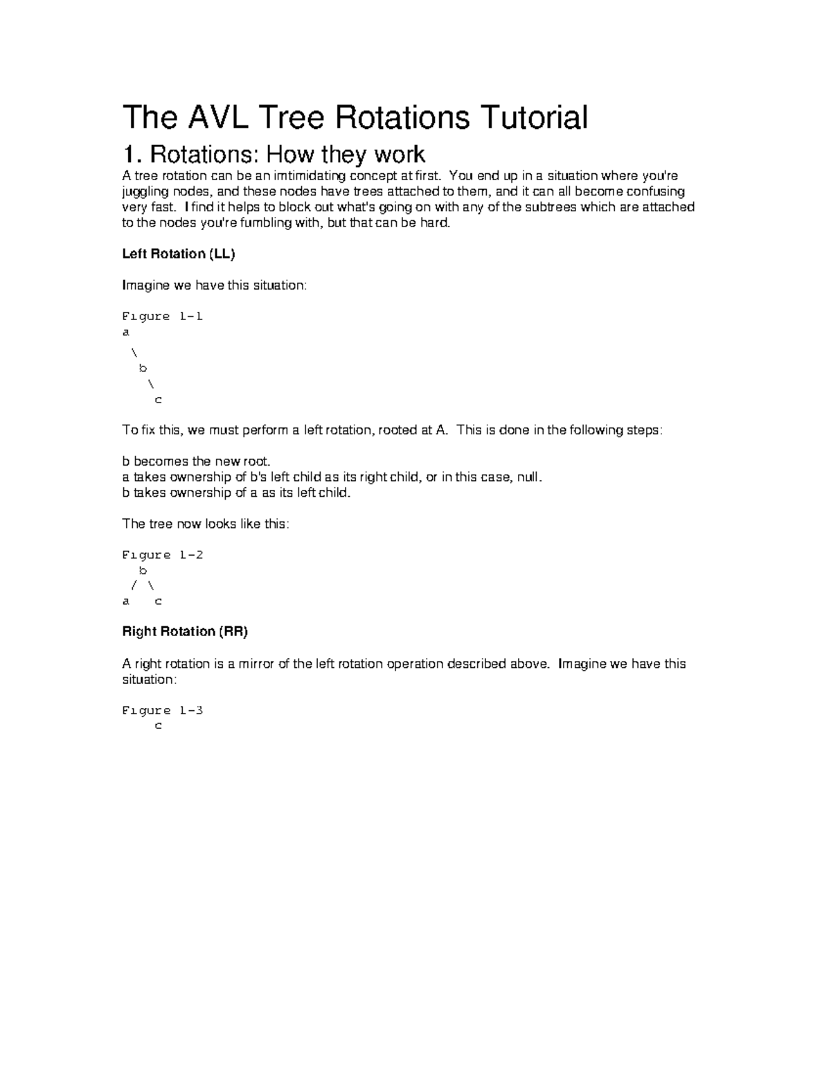 AVL-Tree-Rotations - Avl tree rotation notes - The AVL Tree Rotations ...
