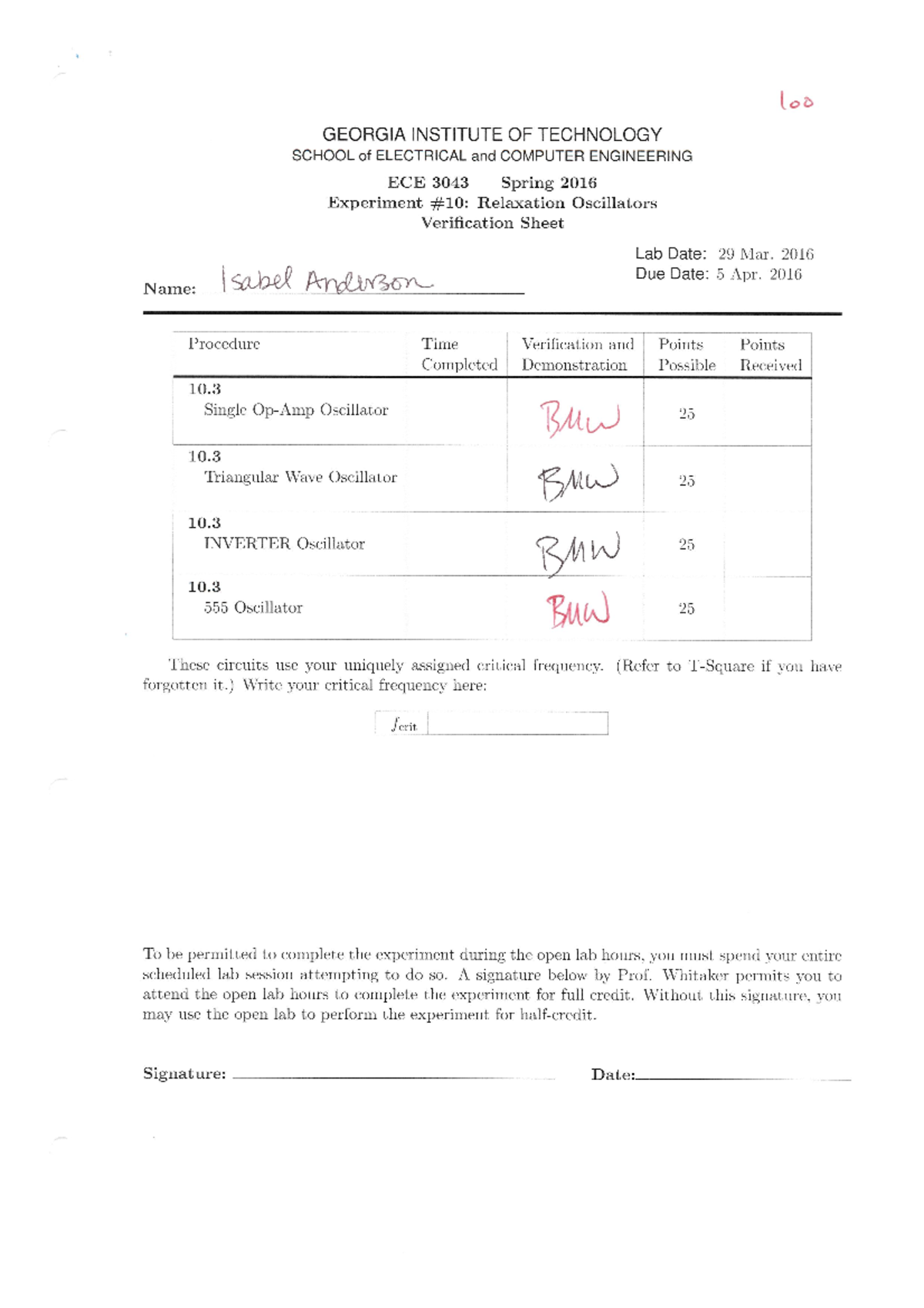 3043 lab 10 - Exam Practice - ECE 3043 - Studocu