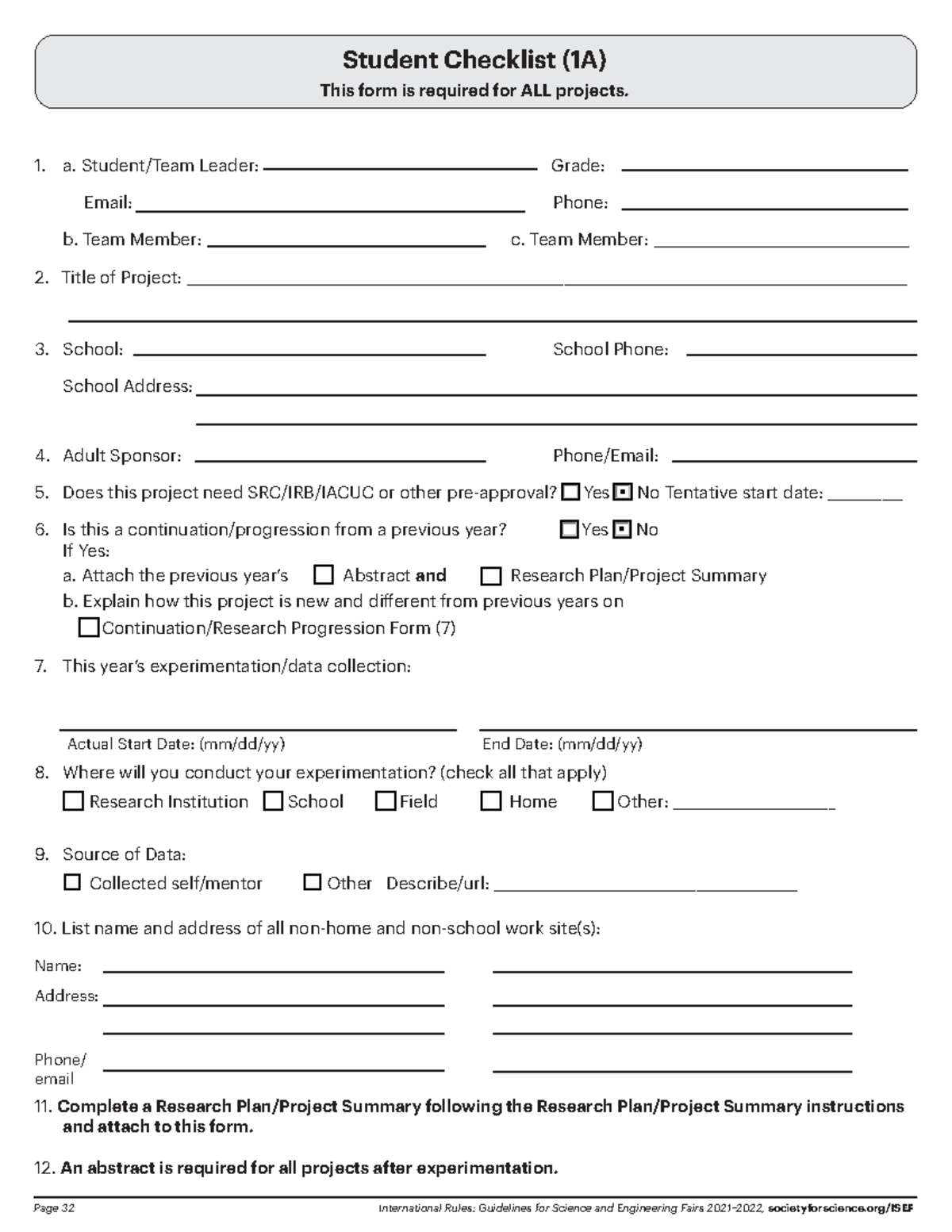 1A-Student-Checklist - Page 32 International Rules: Guidelines for ...