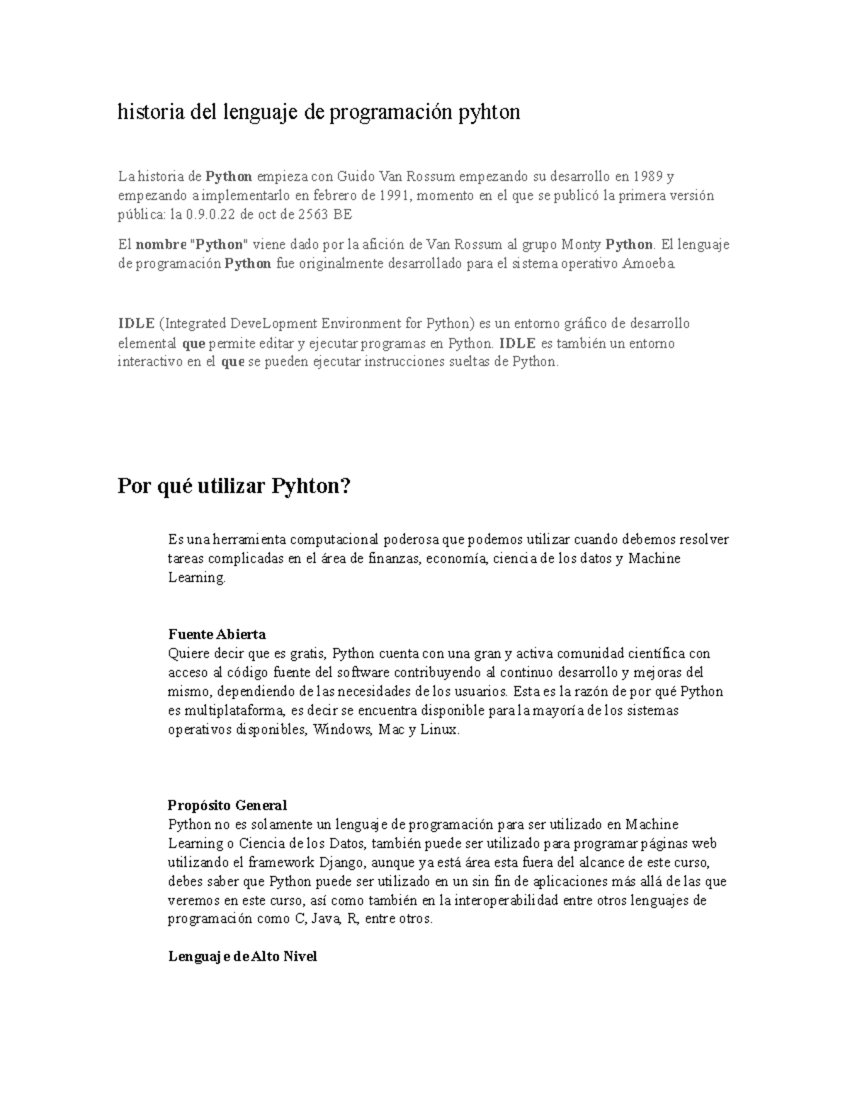 Programacion E Internet, BLOG - historia del lenguaje de programación ...