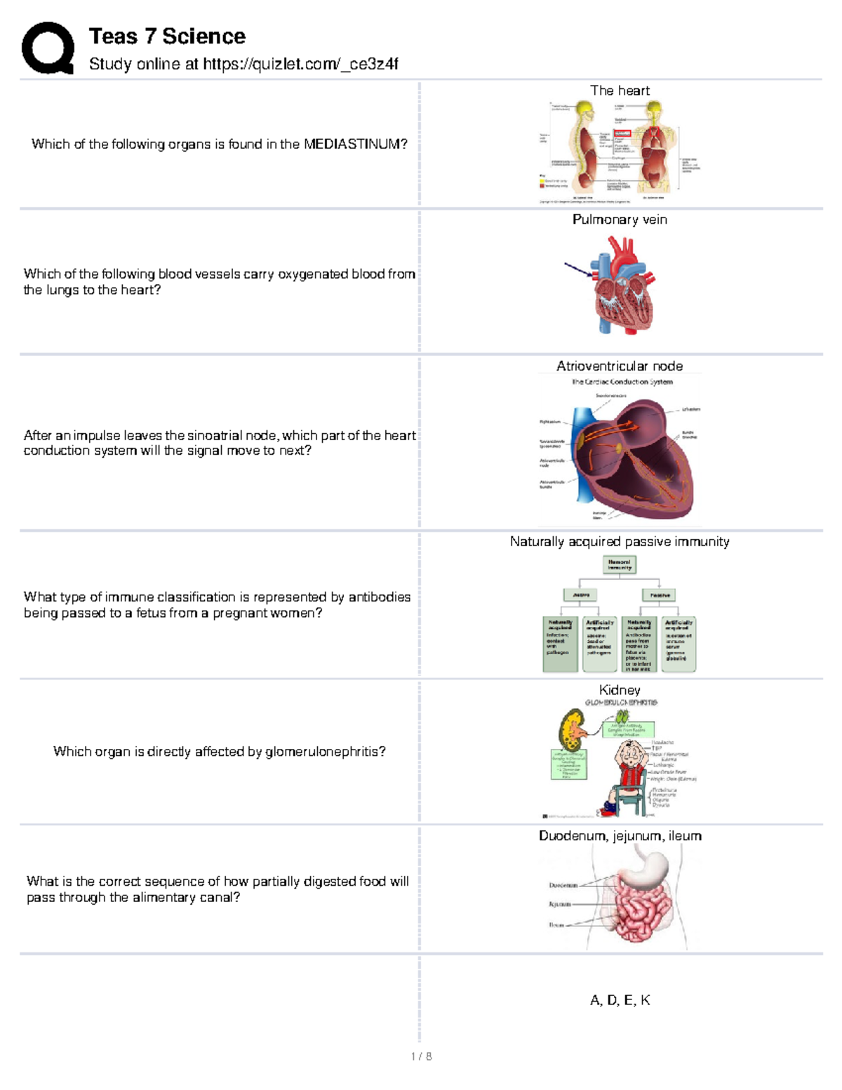 Teas 7 Science - notes - Study online at quizlet/_ce3z4f Which of the ...