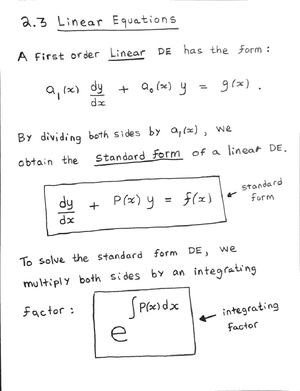 1.2 Initial-Value Problems - MATH 252 - Studocu