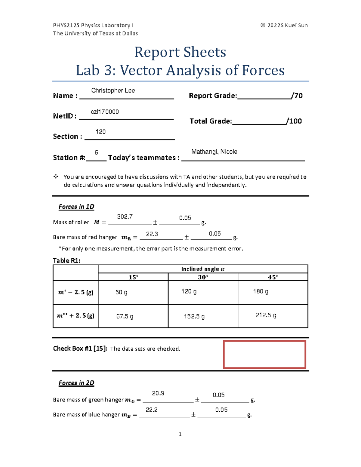 Biology Laboratory Lab 3 Report contains all lab questions and answerss ...