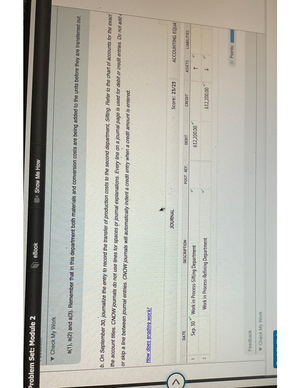 Module 3 cengage part 3 - ACC202 - SNHU - Studocu