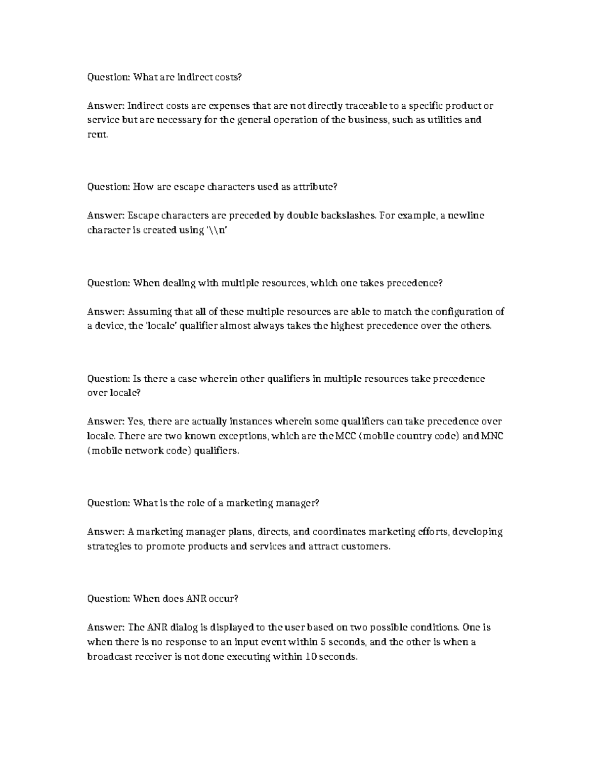 Upwelled well-apparelled short-stepped - Question: What are indirect ...