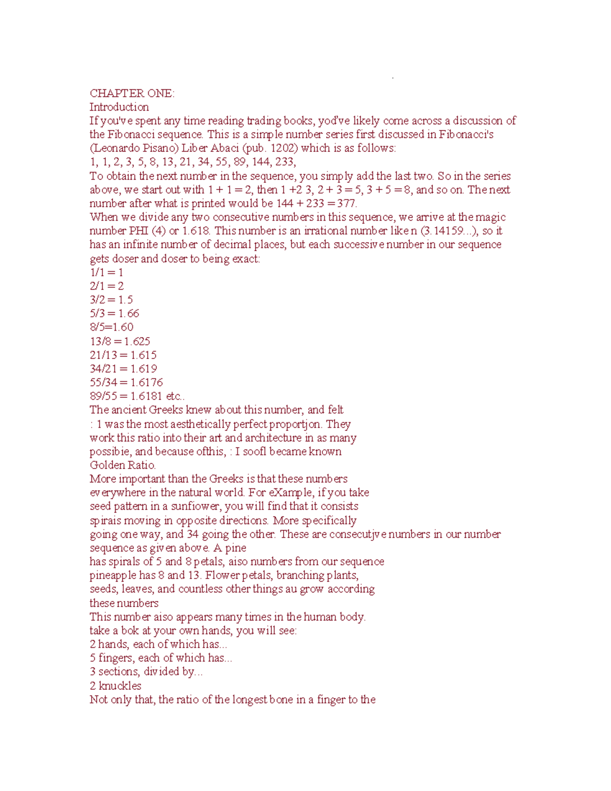 Fibonacci Vortex Handbook Chapter One Introduction If Youve Spent Any Time Reading Trading