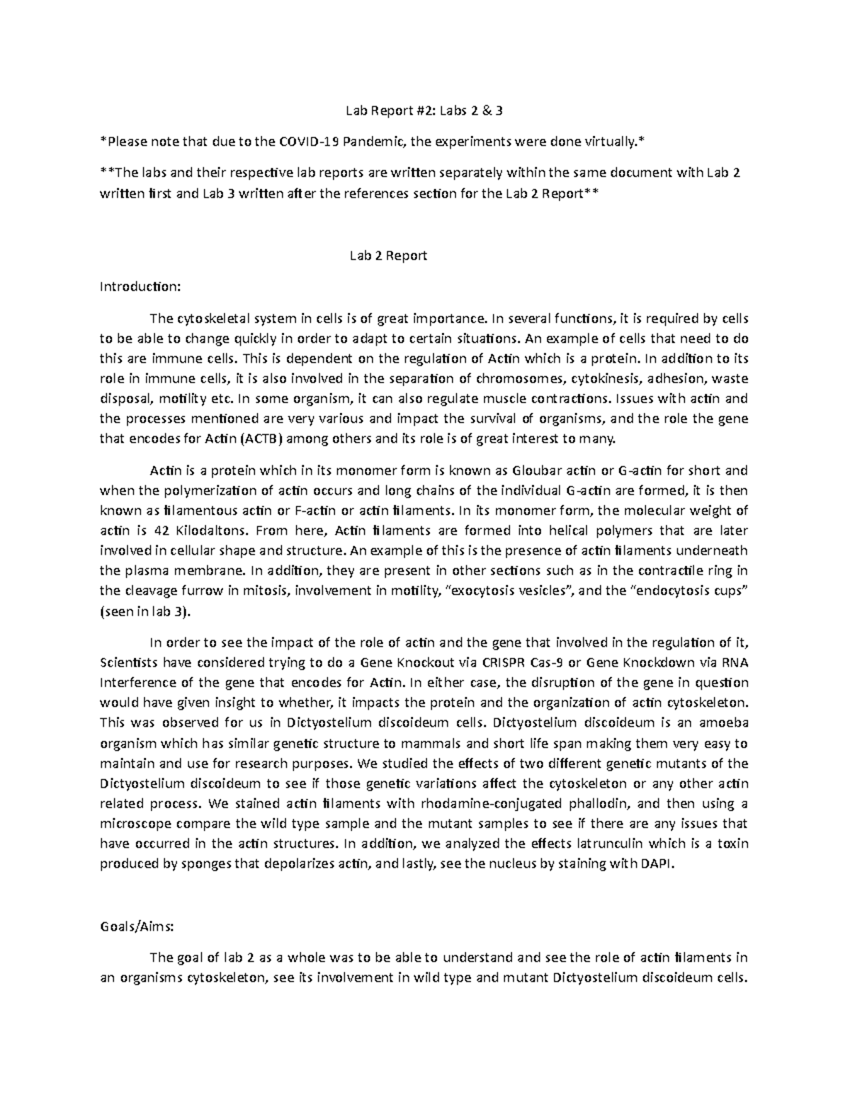 Lab Report 2 - The labs and their respective lab reports are written ...