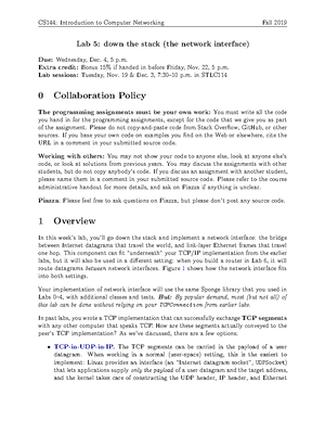 Lab 4 Dynamic Routing - dafadffafdaf - Lab 4: Dynamic Routing Due date ...