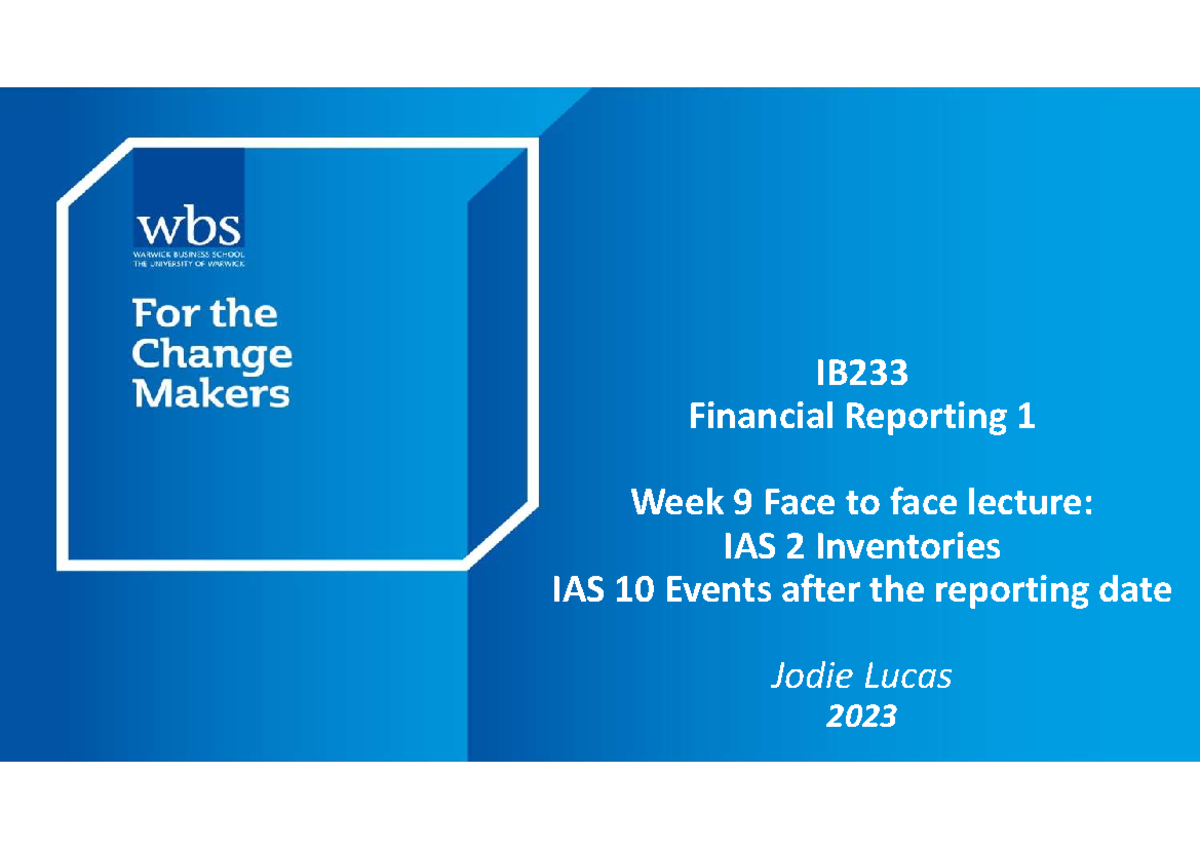 -3-4 IB-33 FR1 Week-9 Face-to-face-lecture annotated-solutions - IB ...