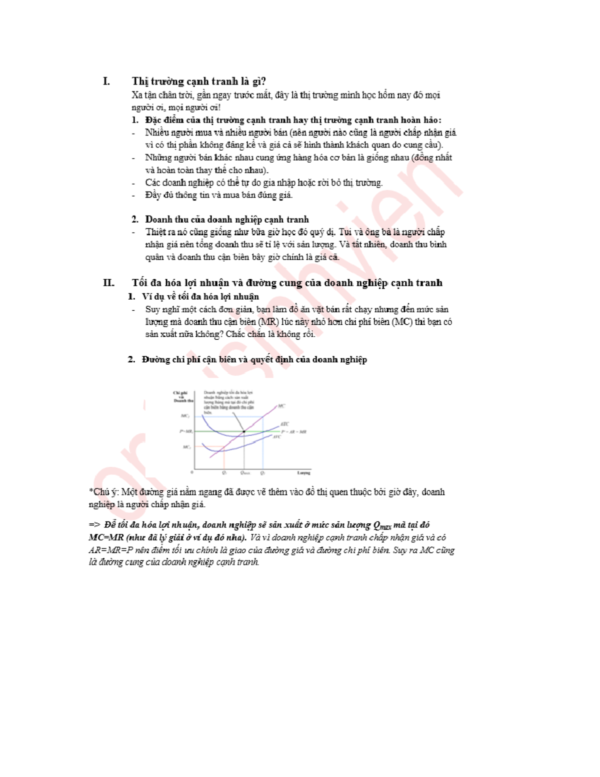 Chương 14 - Lecture notes ádadsadasd - Economics 101 - Studocu