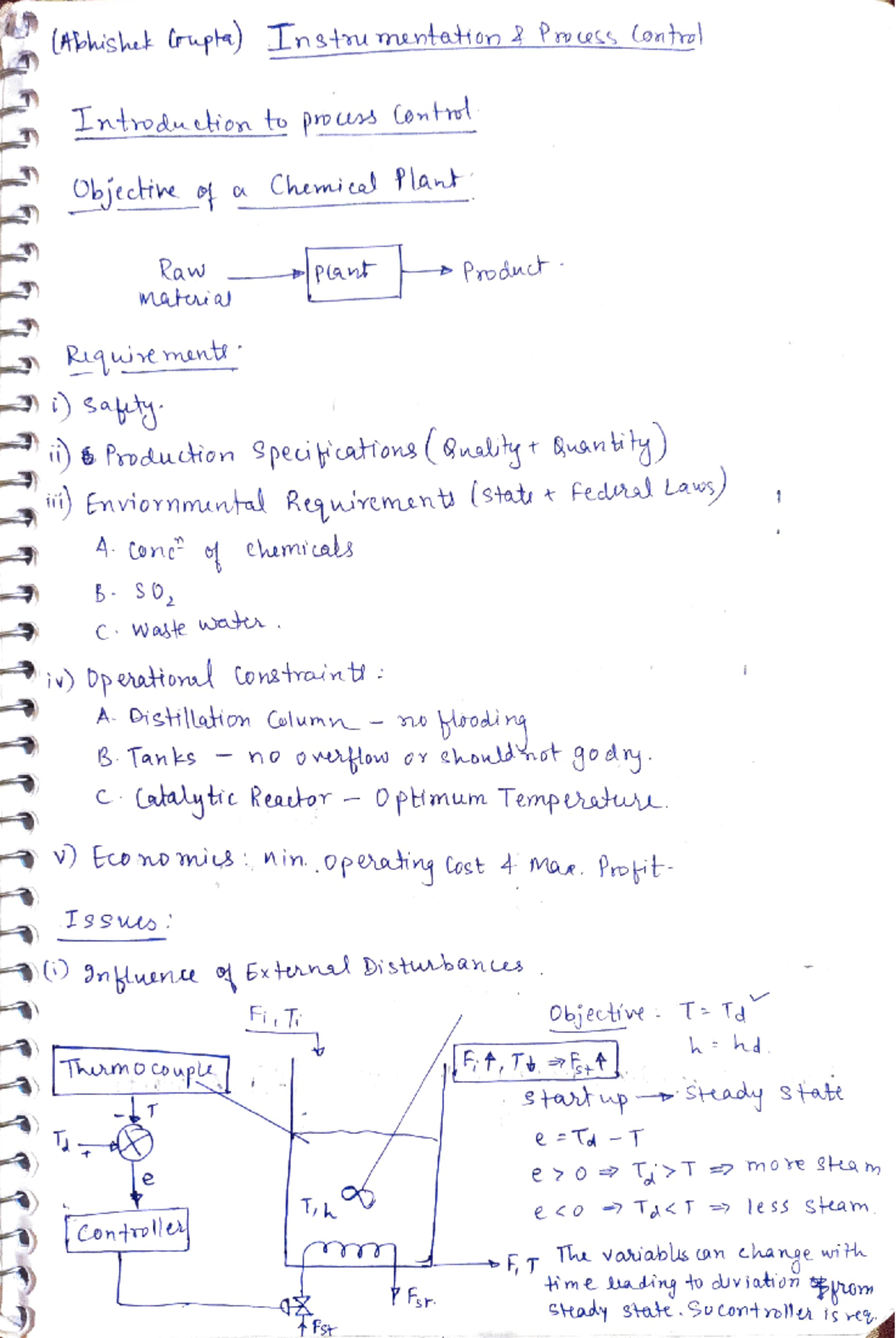 Instrumentation and Process Control - (Abhishek coupta) Instrumentation ...