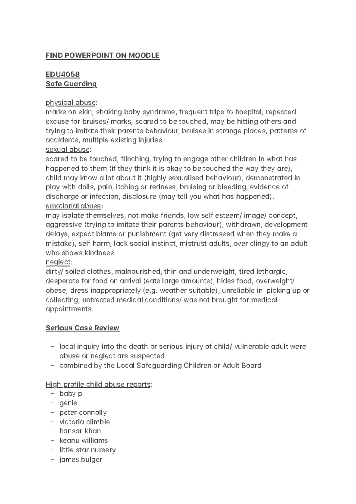 Edu4058 - attachment (bowbly) - FIND POWERPOINT ON MOODLE EDU4058 S4fe ...