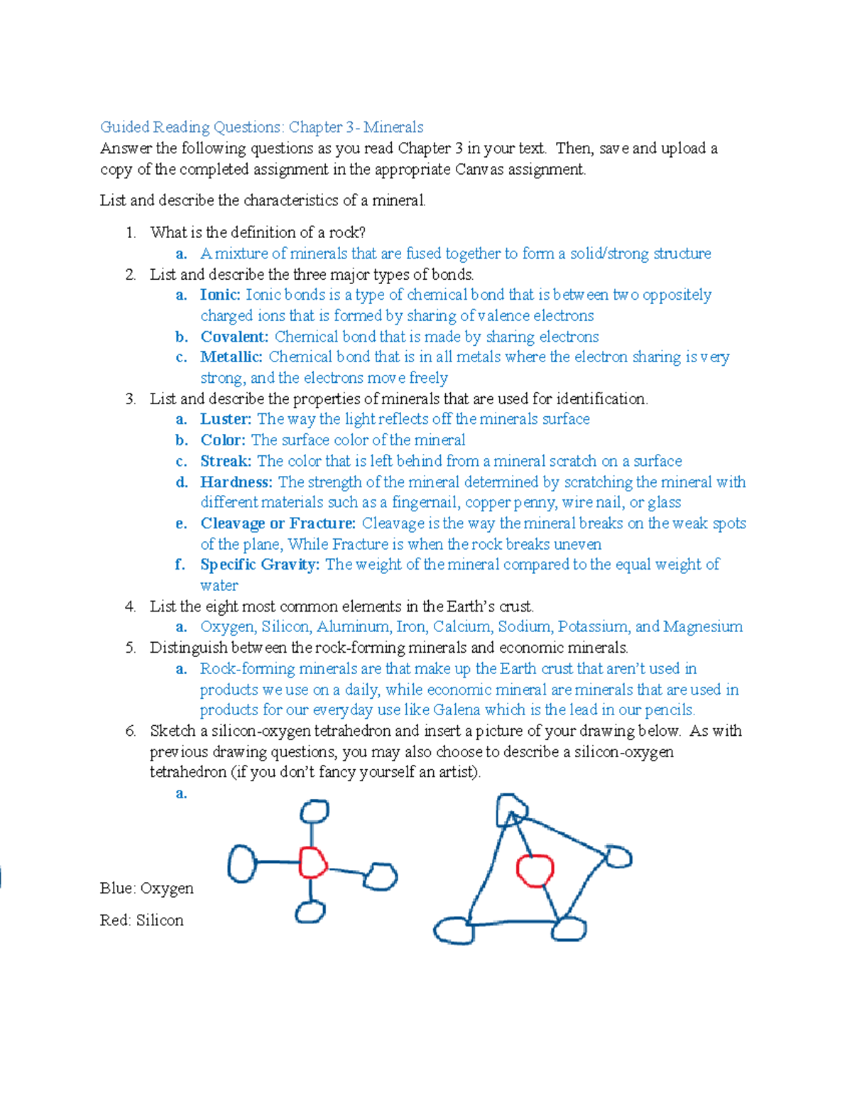 Ch. 3 Guided Reading Questions - Guided Reading Questions: Chapter 3 ...