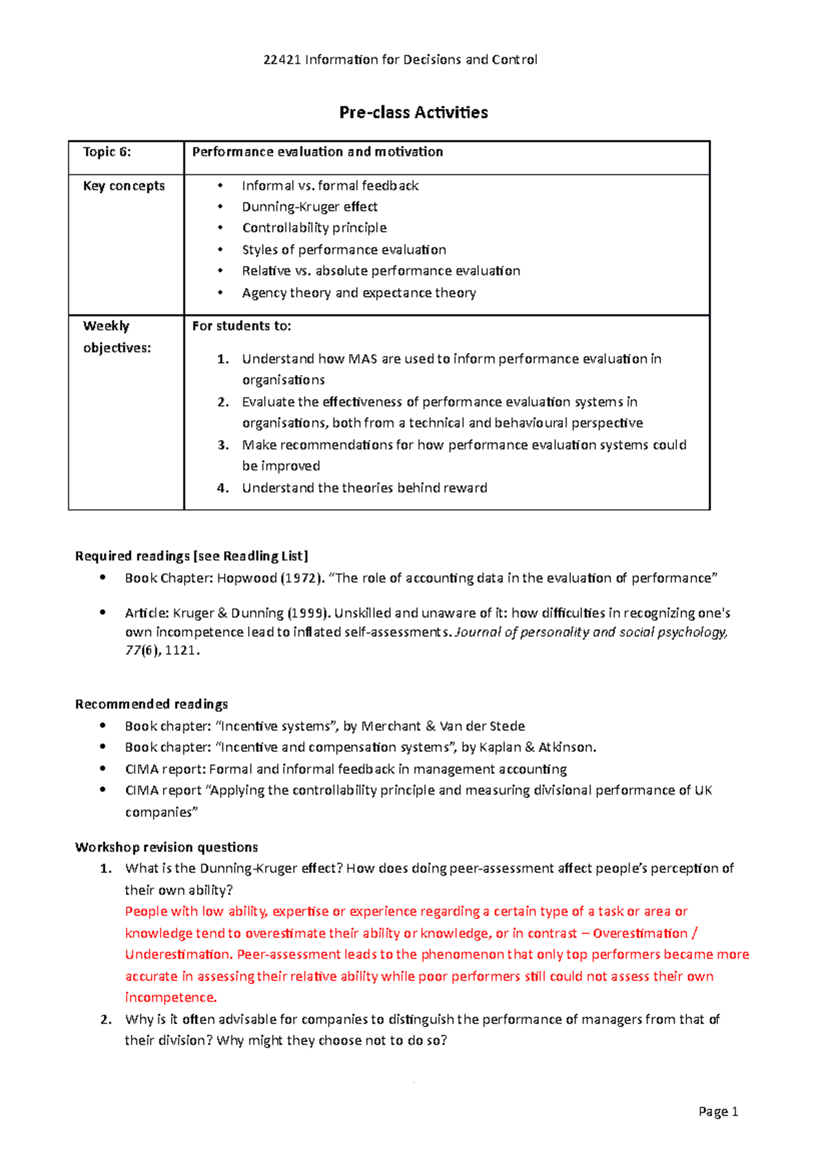 Week 6 Pre-Class Activities (with ans) - Pre-class Activities Topic 6 ...