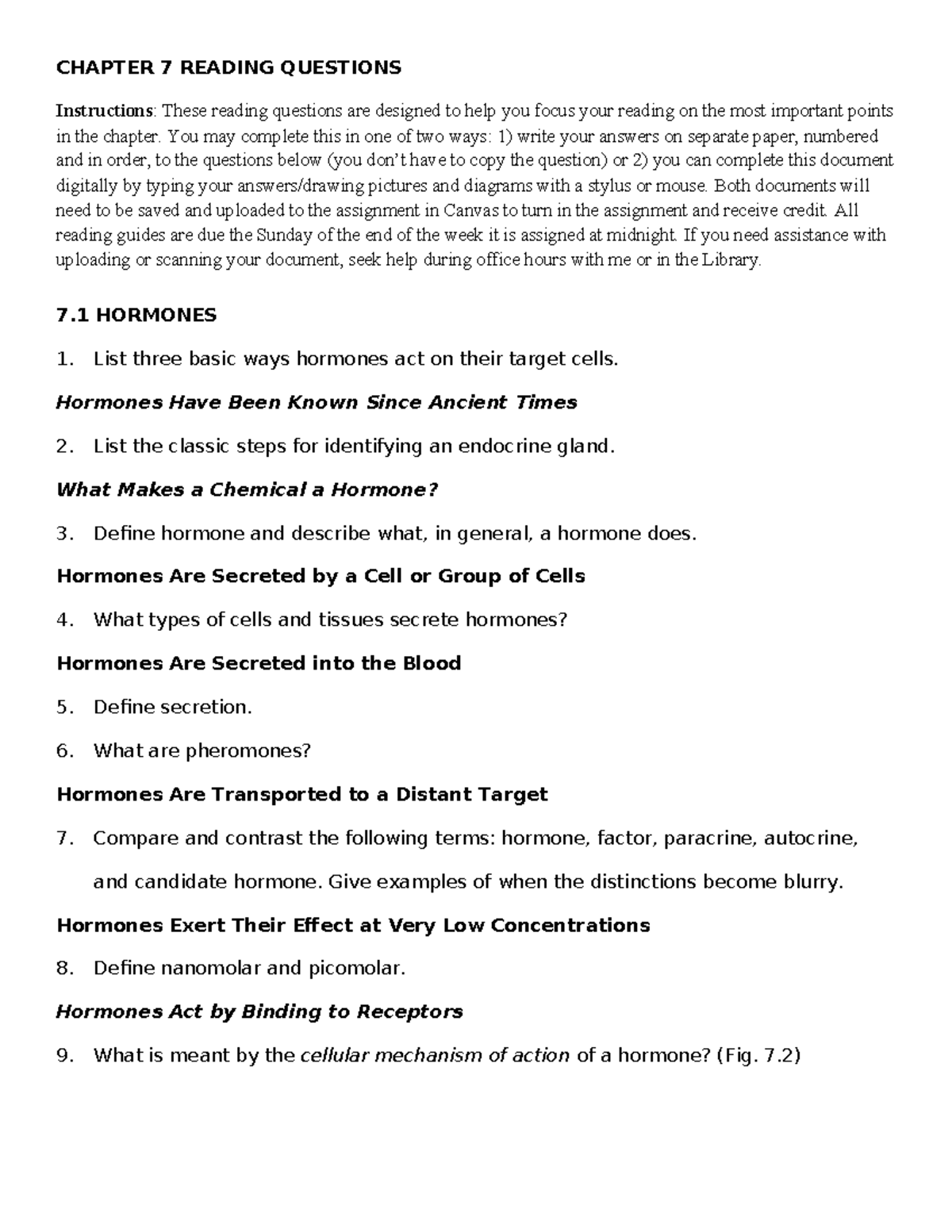 Ch. 7 Reading Questions - CHAPTER 7 READING QUESTIONS Instructions ...