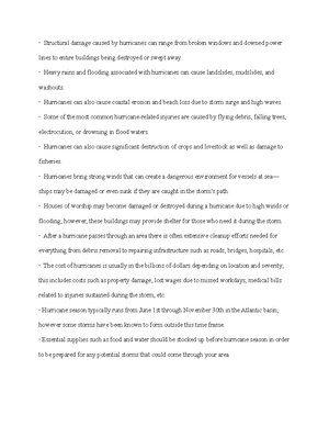 The Weather Cycle 2 - · As the air descends in a high pressure area, it ...