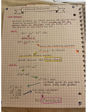 MAT-171 Precalculus Algebra Notes - I. Introduction A. Definition of ...