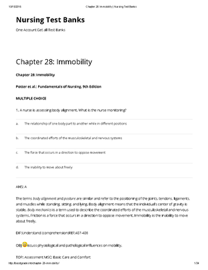 17 Nursing Diagnosis Nursing Test Banks - Nursing Test Banks One ...