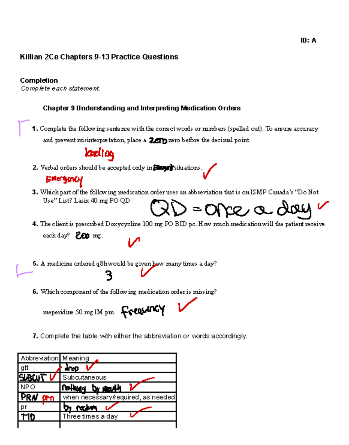 killian chapter 9-13 - ID: A Killian 2Ce Chapters 9-13 Practice ...