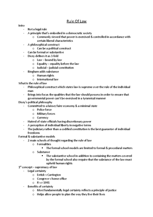 Separation Of Powers - Lecturer - Alan Birbeck - Separation Of Powers ...