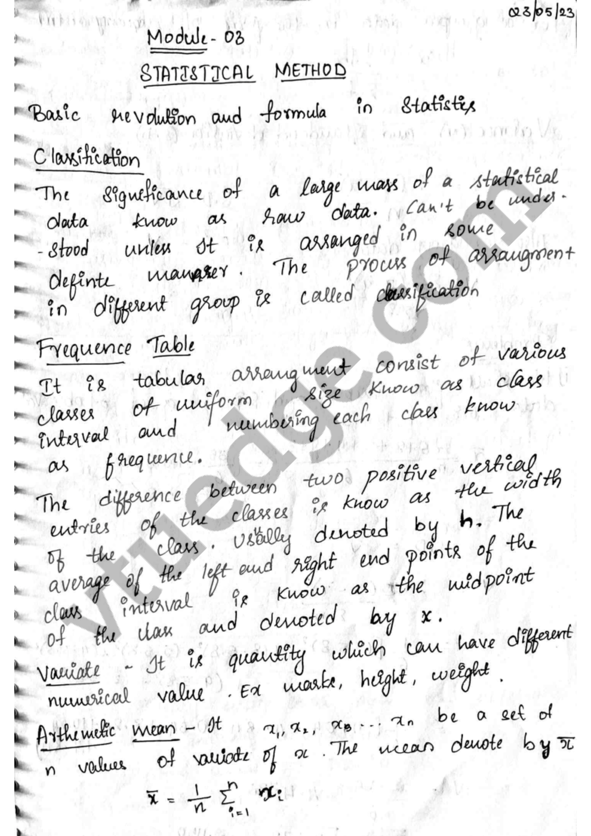 Module-3 - Engineering Mathematics - Studocu