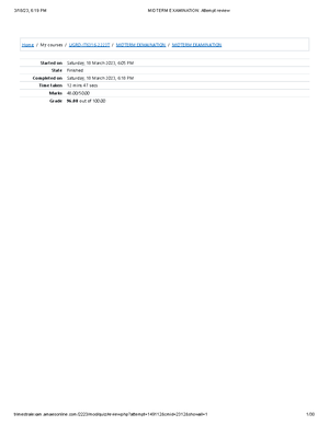 Prelim Examination Attempt review - Home / My courses / UGRD-IT6316-2333T / PRELIM EXAMINATION ...