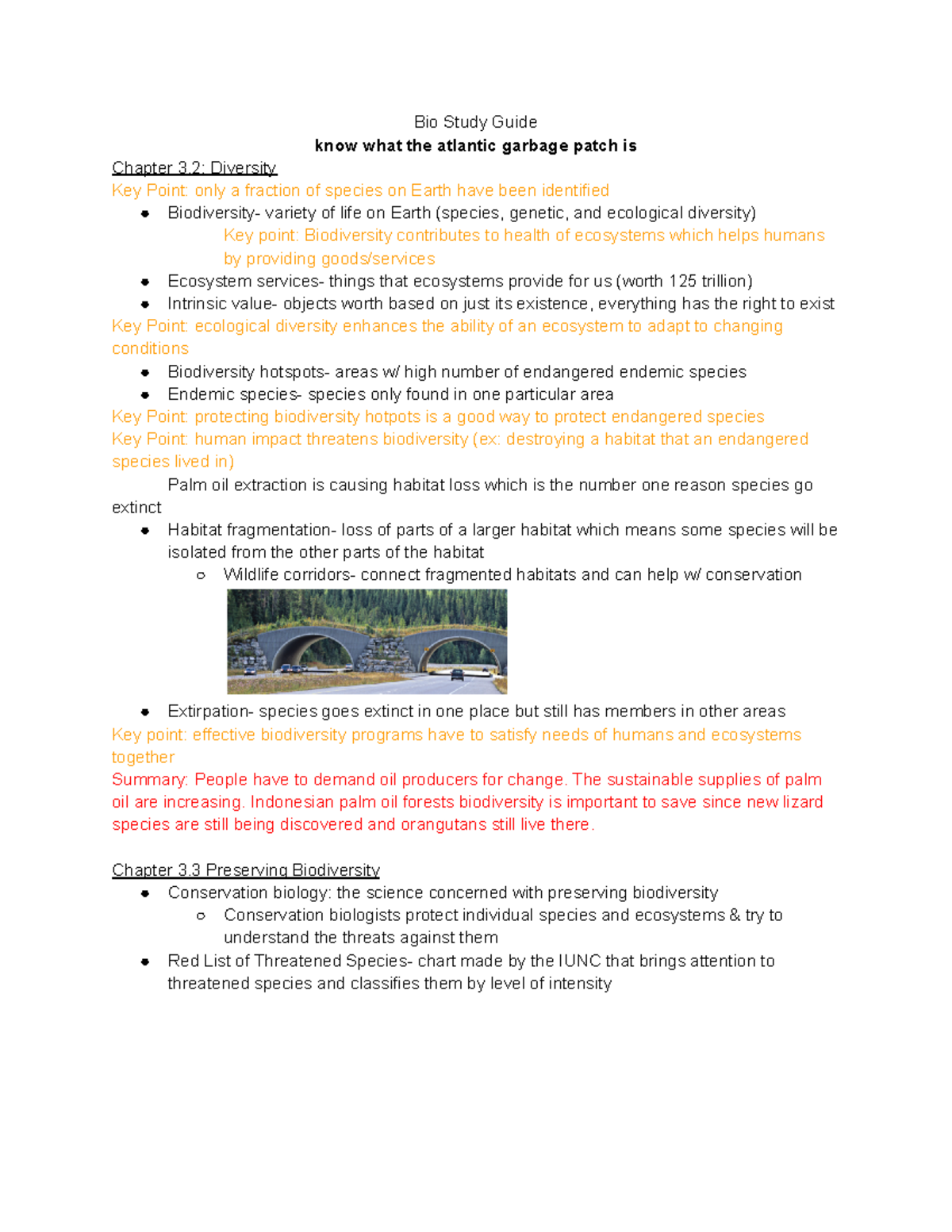 Bio Exam 2 Study Guide - Bio Study Guide know what the atlantic garbage ...