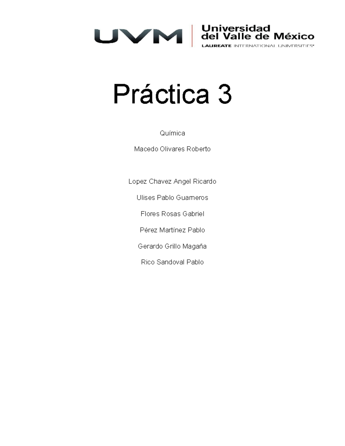 Practica 3 PMP - Práctica 3 Química Macedo Olivares Roberto Lopez ...